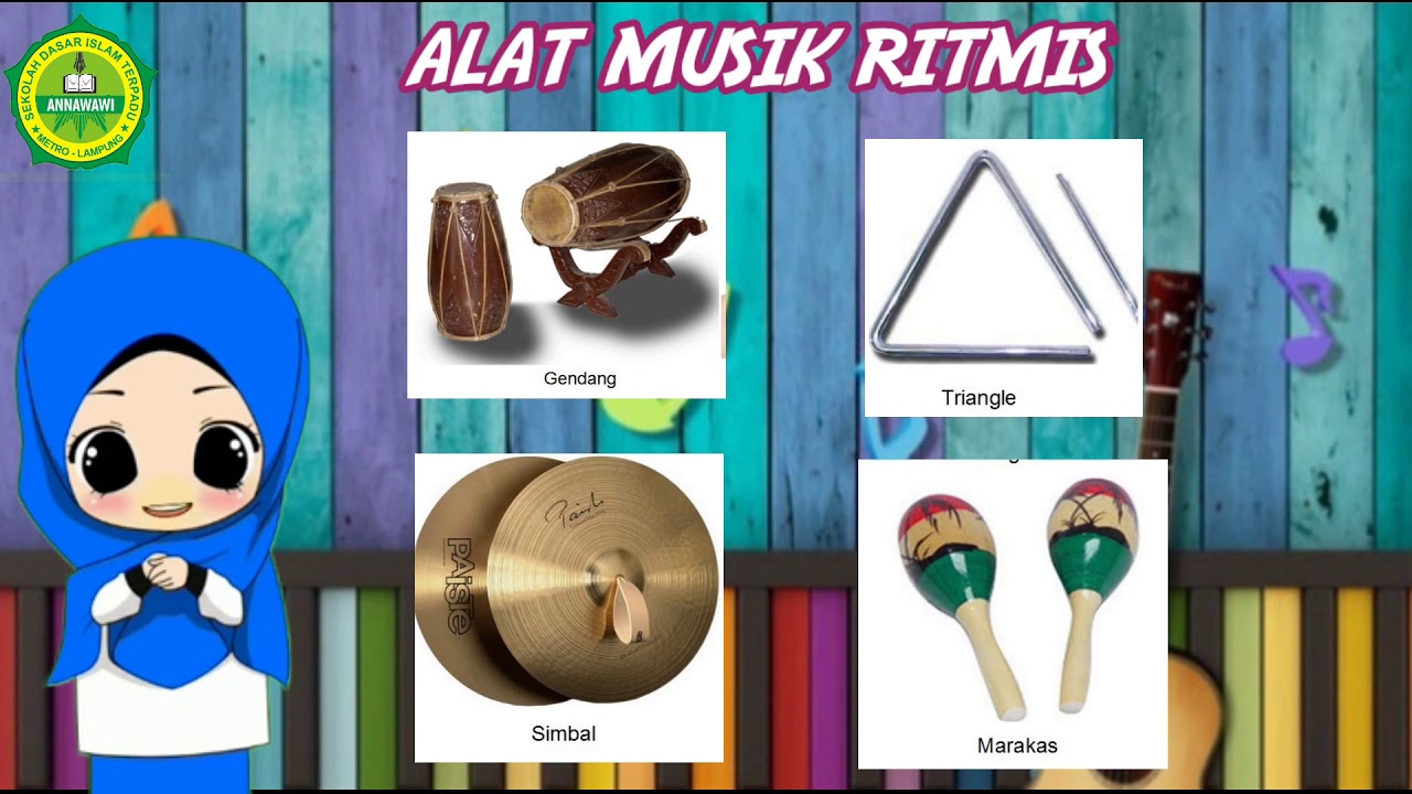 tema 6 kelas 1 mengenal alat musik ritmis (copyright🙏) - YouTube