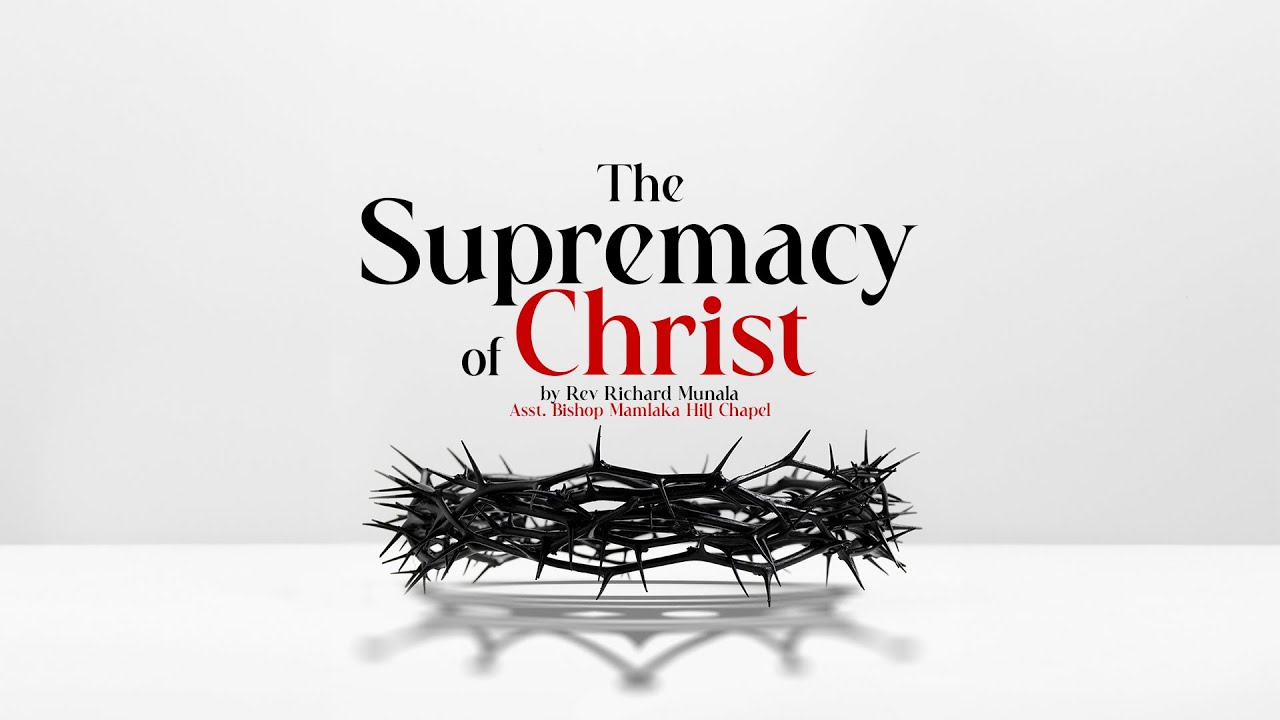 The Supremacy of Christ: The First Born (Sermon Only) - Asst. Bishop ...