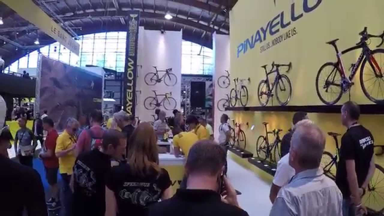 EUROBIKE 2015 - Pinarello stand - YouTube