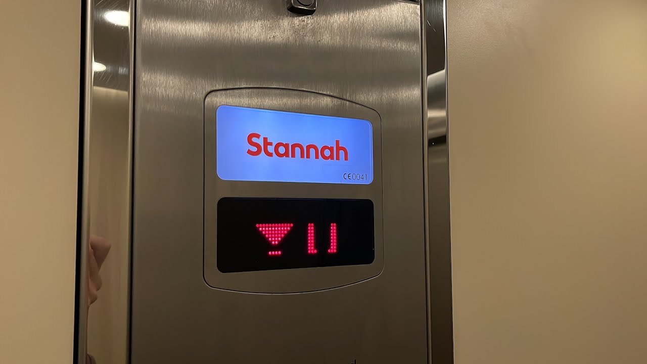 My first Stannah lift at Clarks on Princes Street in Edinburgh - YouTube
