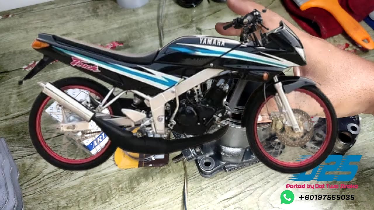 BLOCK YAMAHA TOUCH 125 PASANG PADA 125Z - YouTube