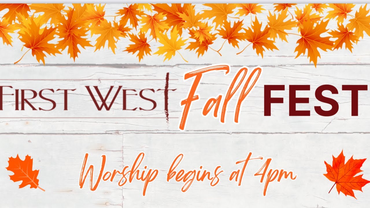 FIRST WEST FALL FEST - YouTube
