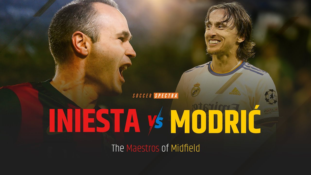 Maestros of Midfield: Iniesta vs Modric - YouTube