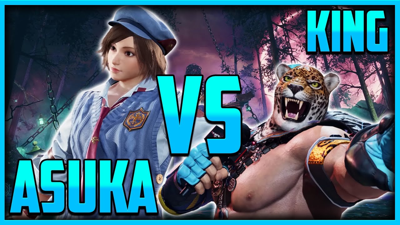 KING AND ASUKA MEET IN THE SPIRIT WORLD OF JAPAN! Tekken 8- King Ranked ...