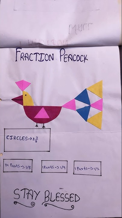 Fraction Peacock #shorts #fractions #youtubeshorts - YouTube