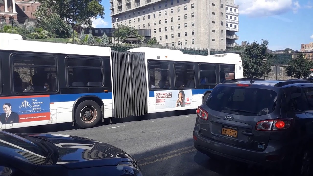 MTA NYC Bus: Riding On-Board 2013 Novabus LFS Artic #5361 On The Bx35 ...