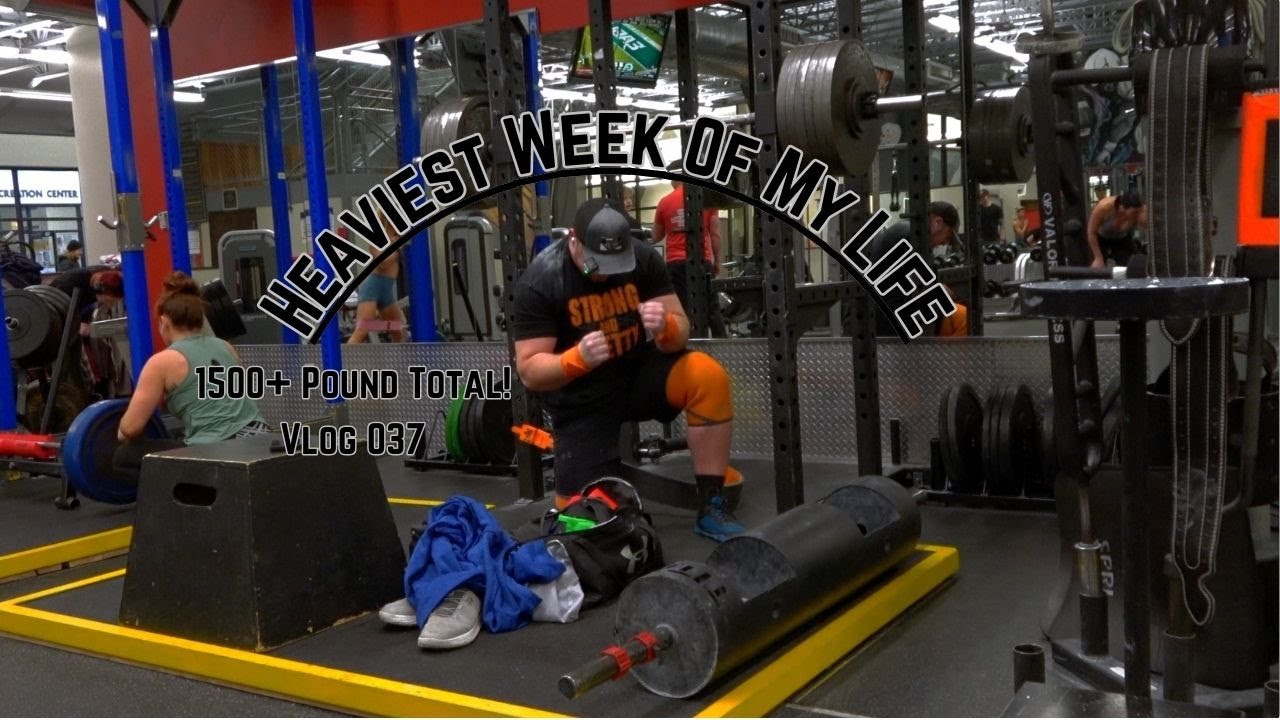 The Heaviest Week of My Life! | 1535 Pound Total | Vlog 037 - YouTube