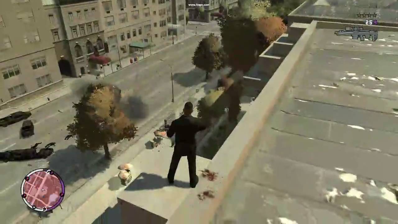 GTA IV Explosive Sniper 2 - YouTube