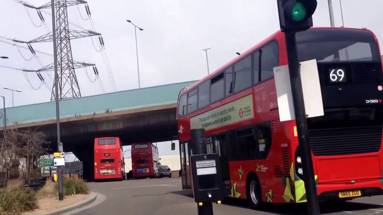 Bus 69 at Canning Town - YouTube