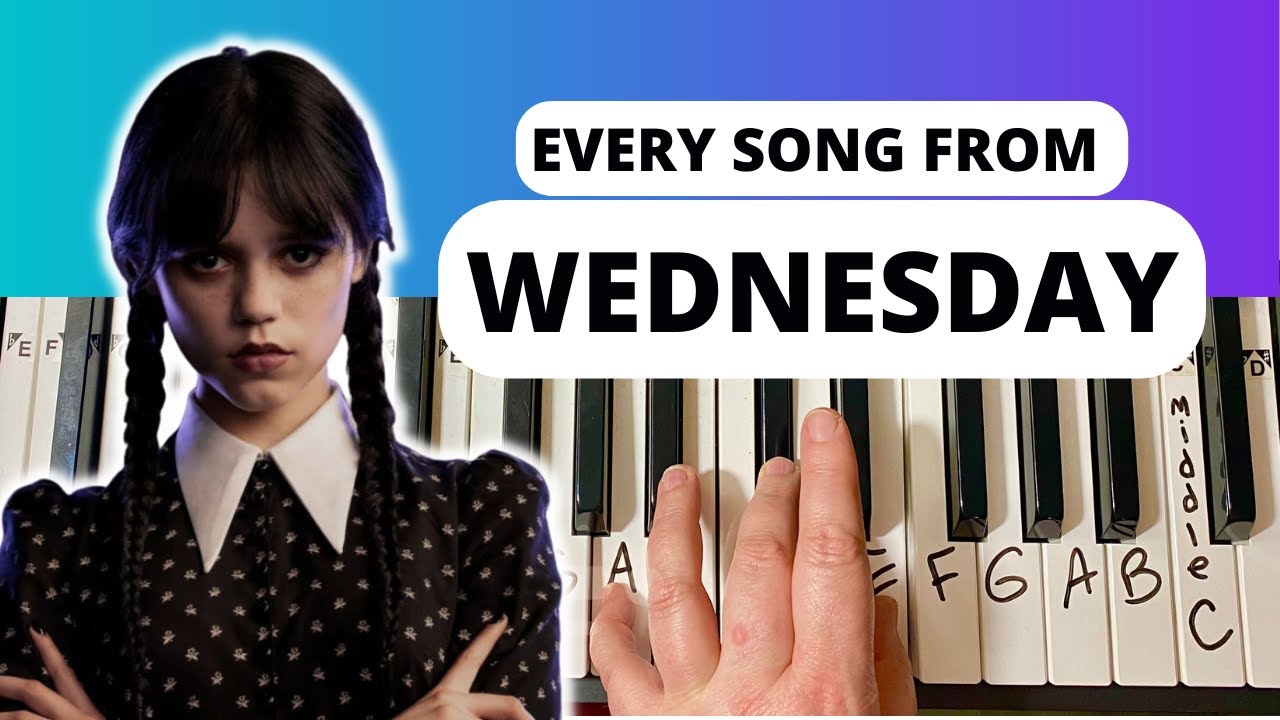 EVERY Wednesday Song PIANO TUTORIAL EASY =) - YouTube