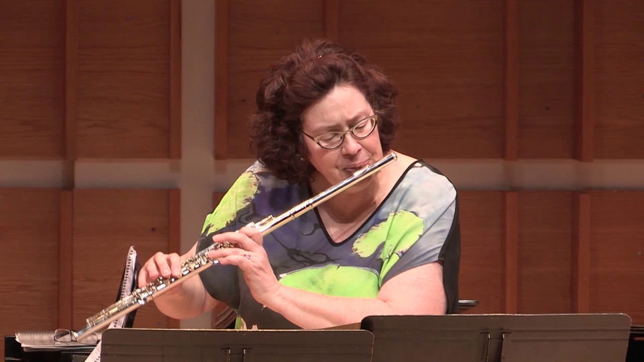 Margaret Cornils Luke Plays Concertino for Flute, Op. 107 by Cécile ...
