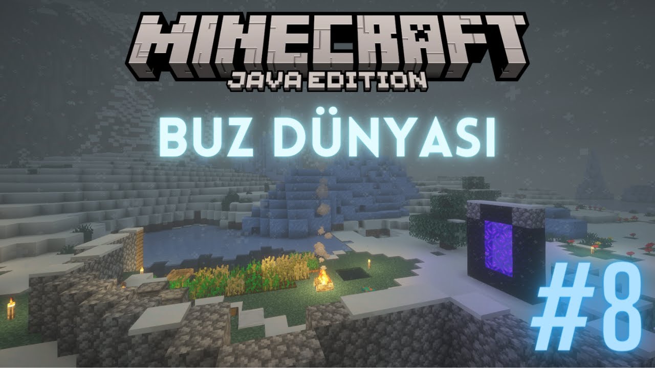 #8 Buz Dünyasında Hayatta Kalma - Minecraft Java - YouTube