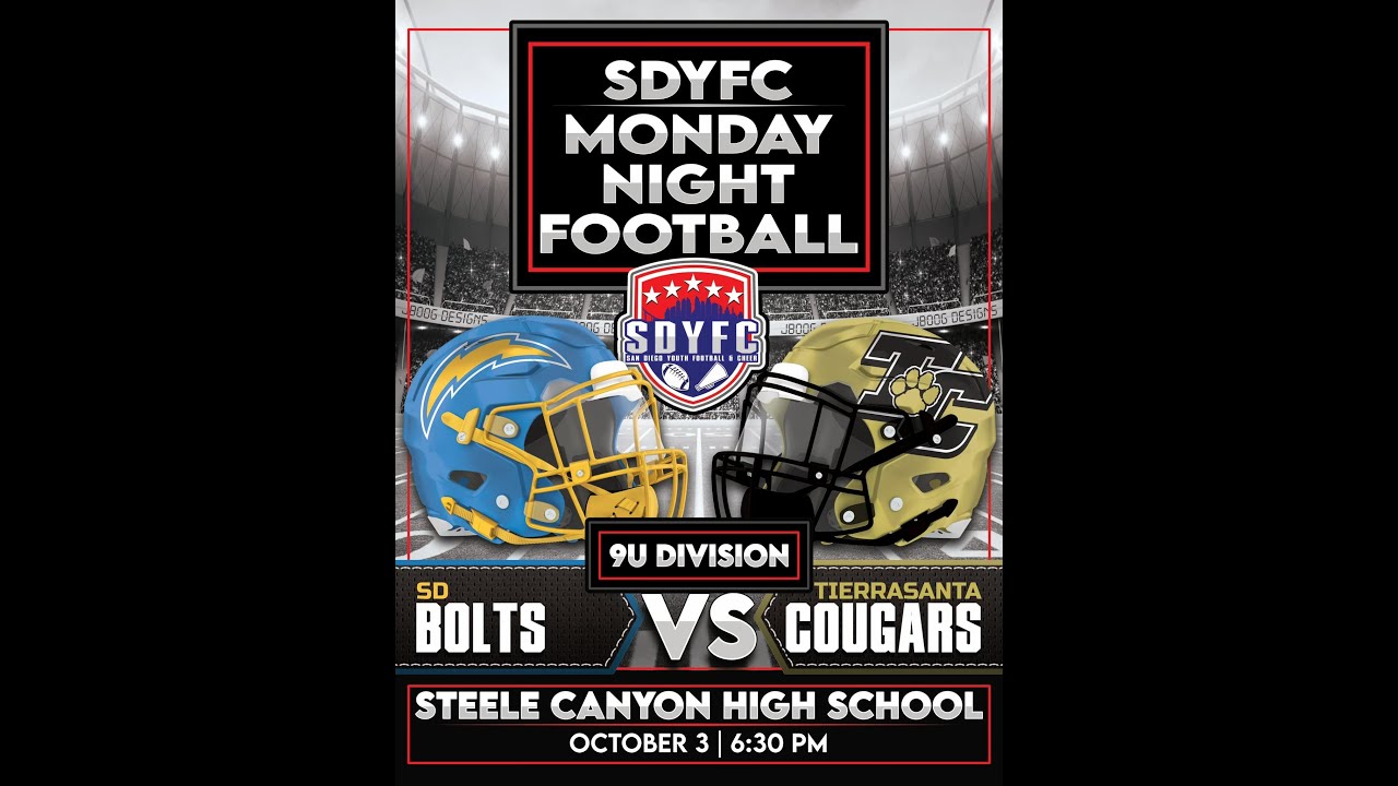SD BOLTS VS TC COUGARS 9U - YouTube