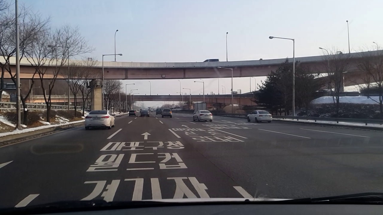 17/01/20 driving in korea (seoul) #20 1080p 60fps - YouTube