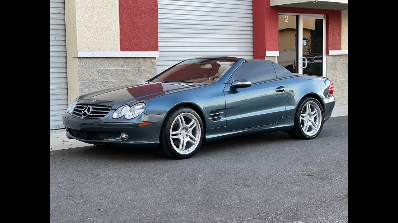 2006 Mercedes Benz SL500 Walkaround and Startup 02082023 - YouTube
