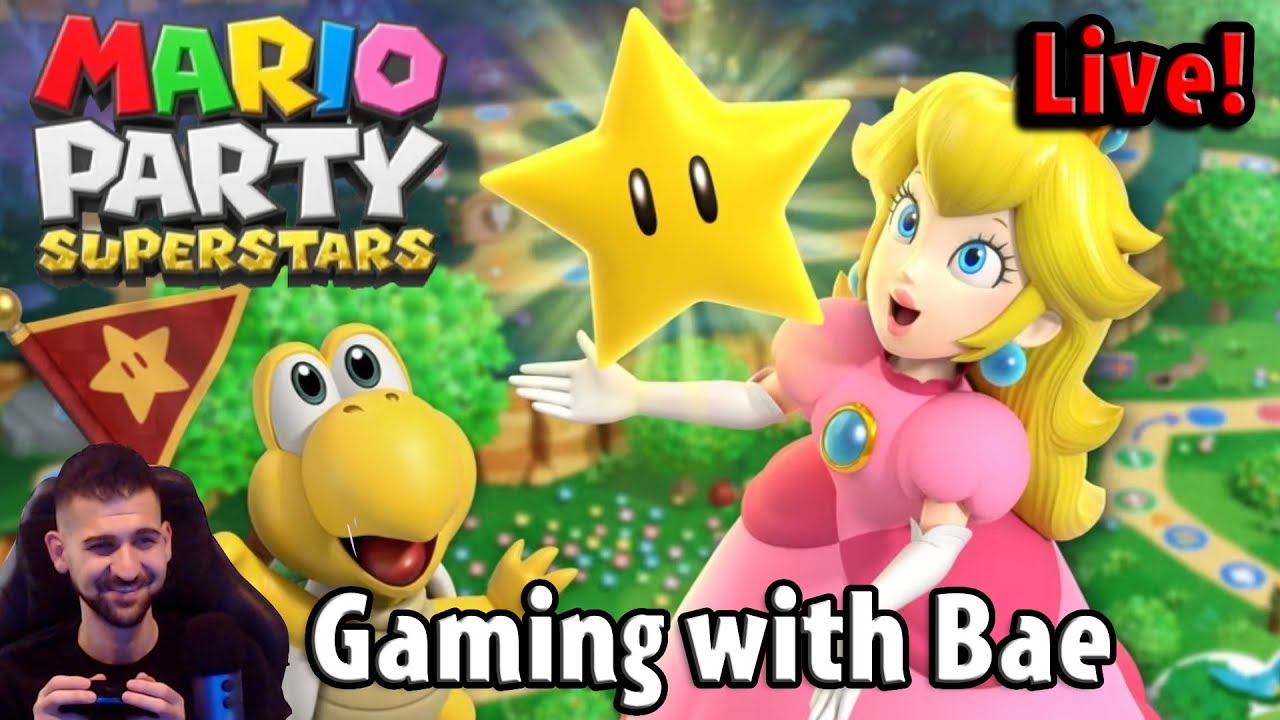 Gaming with Bae! Mario Party Superstars Live! - YouTube