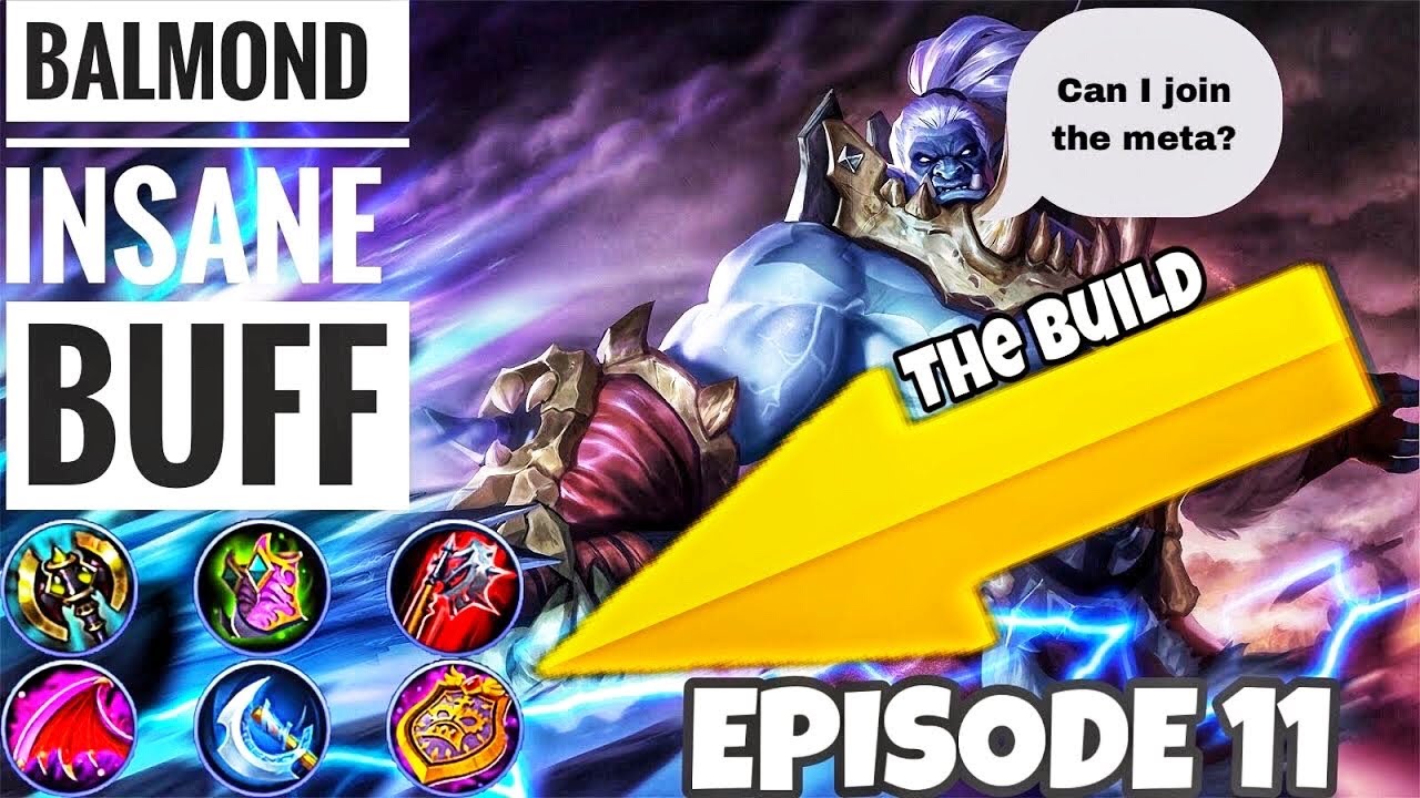 ️INSANE BALMOND BUFF NEW BUILD AND EMBLEM IN 2020 | MOBILE LEGENDS ...