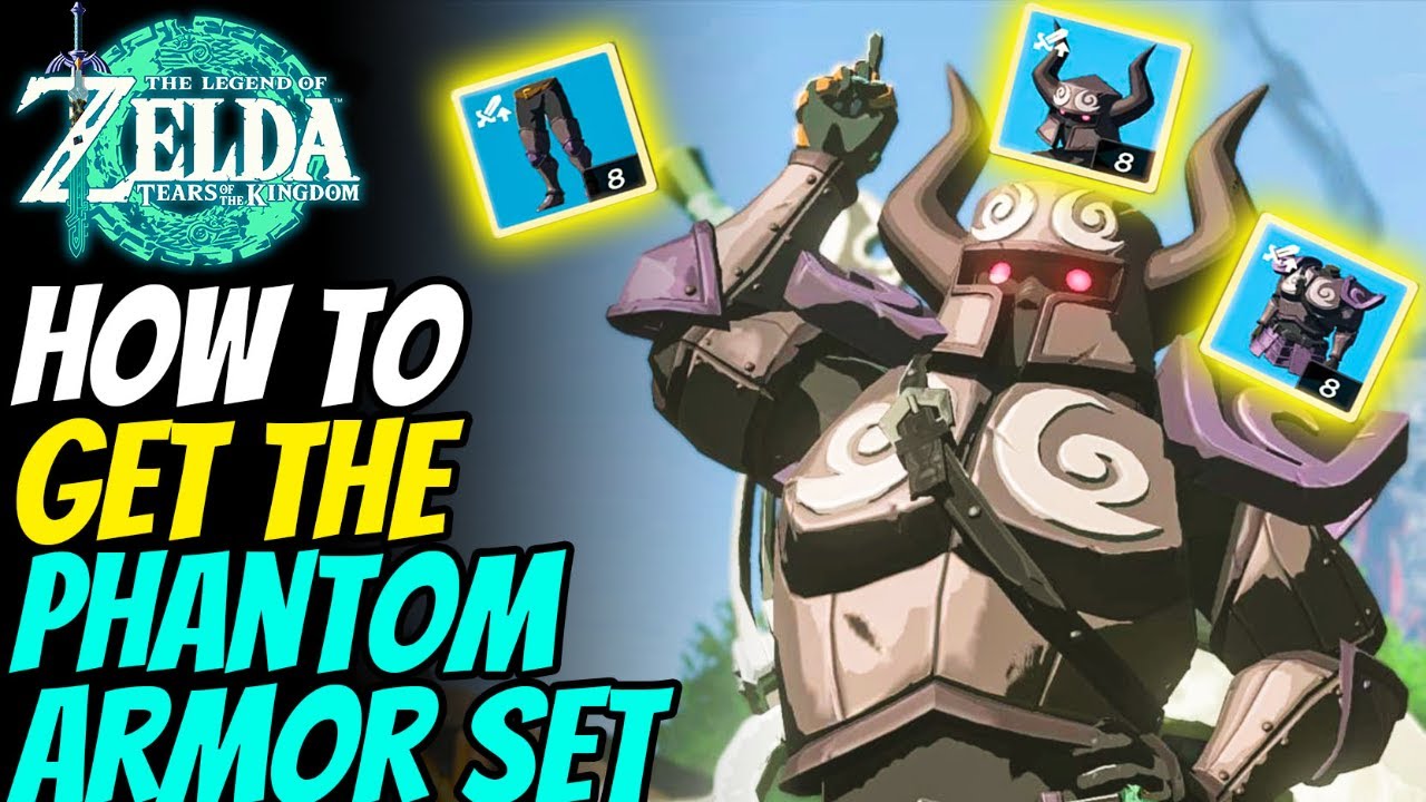 How to get the Phantom Armor Set!!! | The Legend of Zelda: Tears of the ...