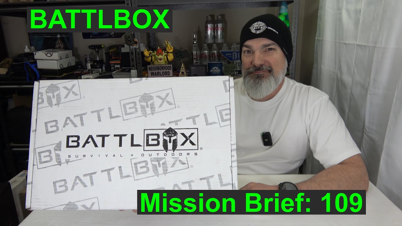 BATTLBOX Mission Brief: 109 Pro Plus Subscription Box !! - YouTube
