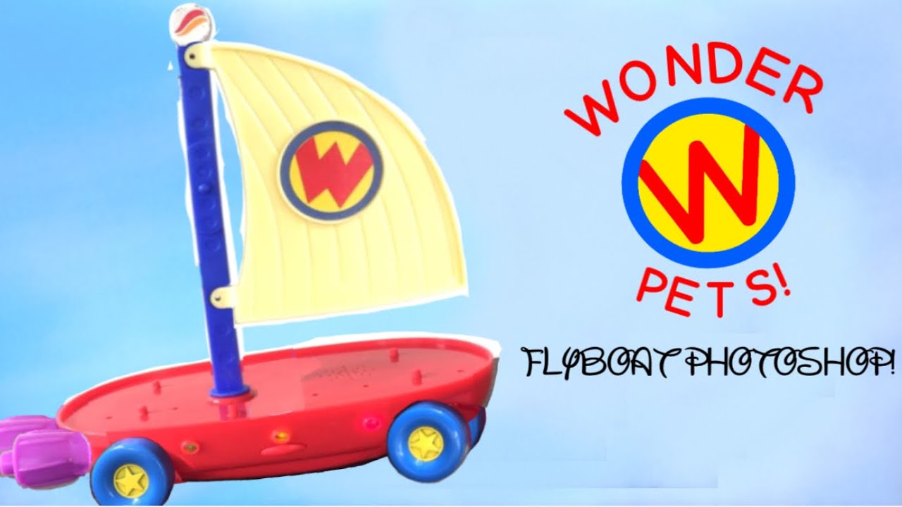 Photoshopping The Wonder Pets Flyboat!!! - YouTube