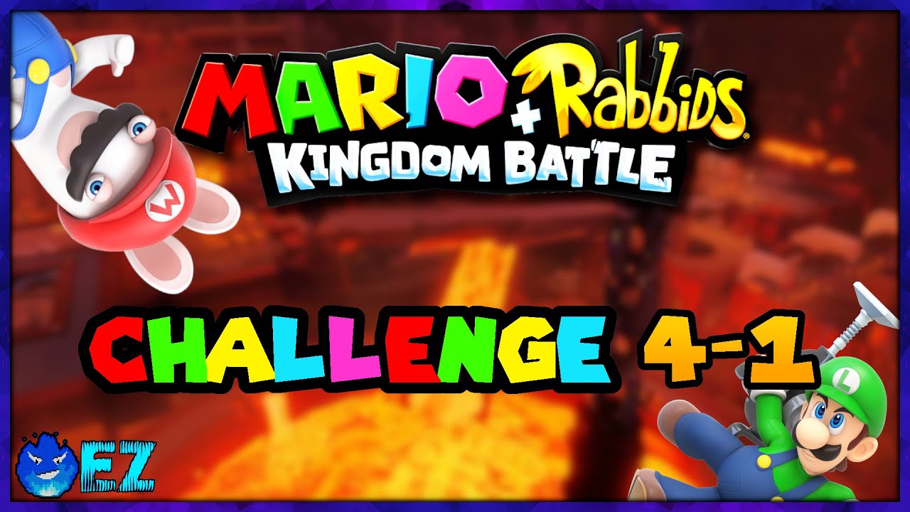 Lava Pit | Challenge 4-1 | FROM BOO TO BOOM [Mario & Rabbids: Kingdom ...