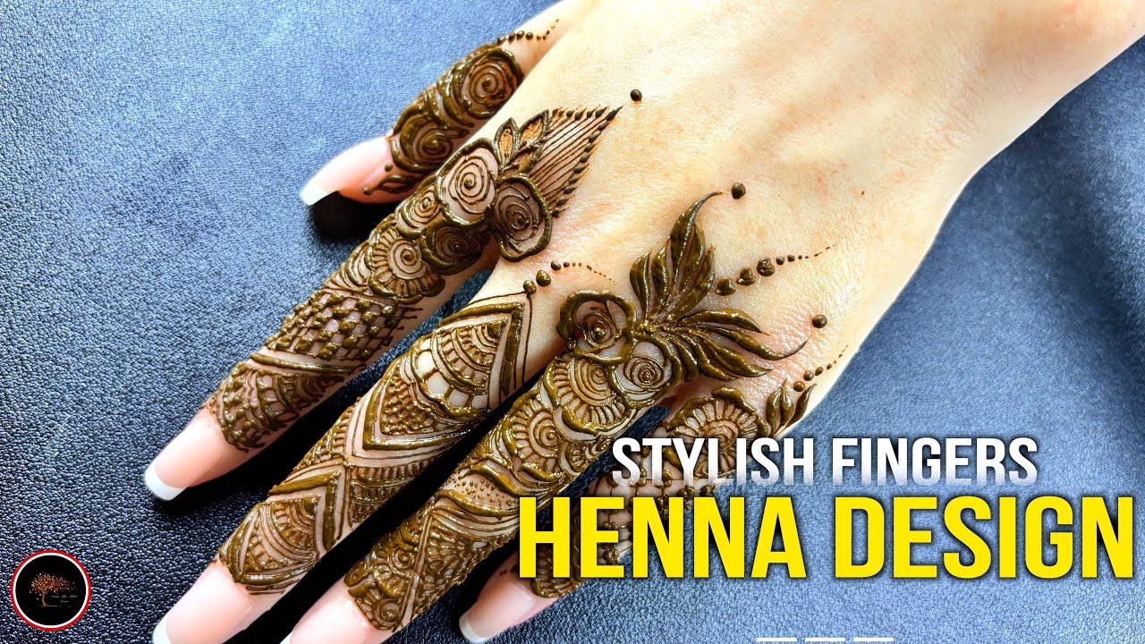 Stylish fingers henna designs |henna classes free me |mehandi full ...