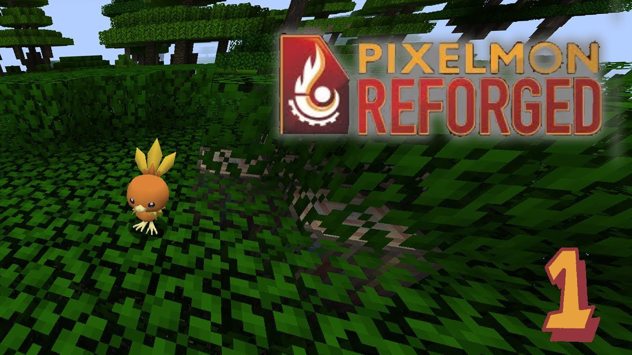 BLAZE'IN PIXELMON SMP [EP1] [CHOOSING A STARTER] - YouTube