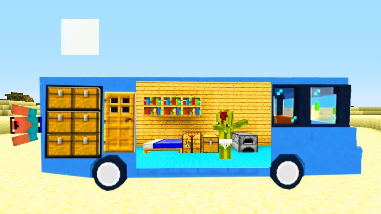 Build A HOUSE FROM A CAR IN MINCRAFT WOW! - YouTube