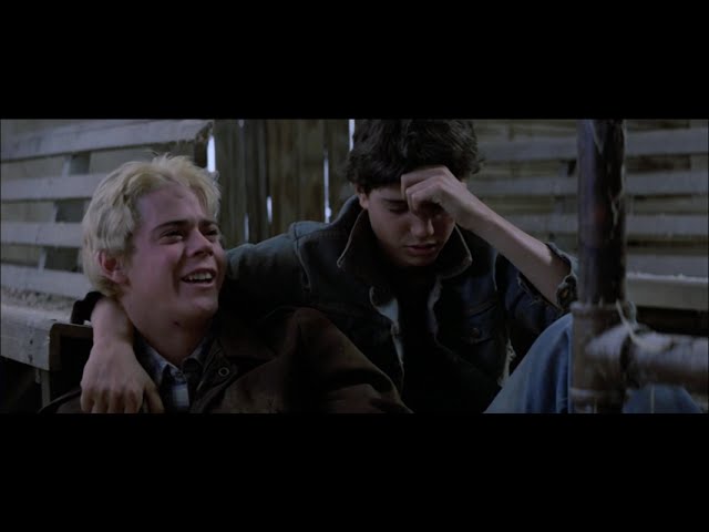 The Outsiders Ponyboy And Johnny At The Church