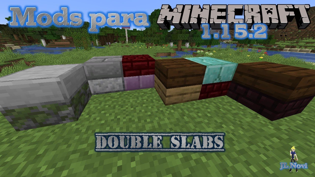 Mods para Minecraft 1 15 2 Double Slabs - YouTube