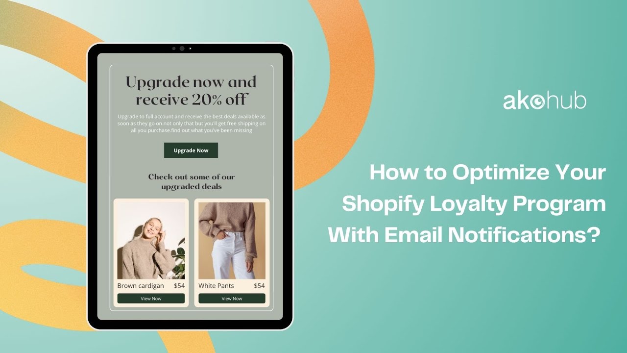 How to Optimize Your Shopify Loyalty Program With Email Notifications? 📧 || Akohub Tutorial ...