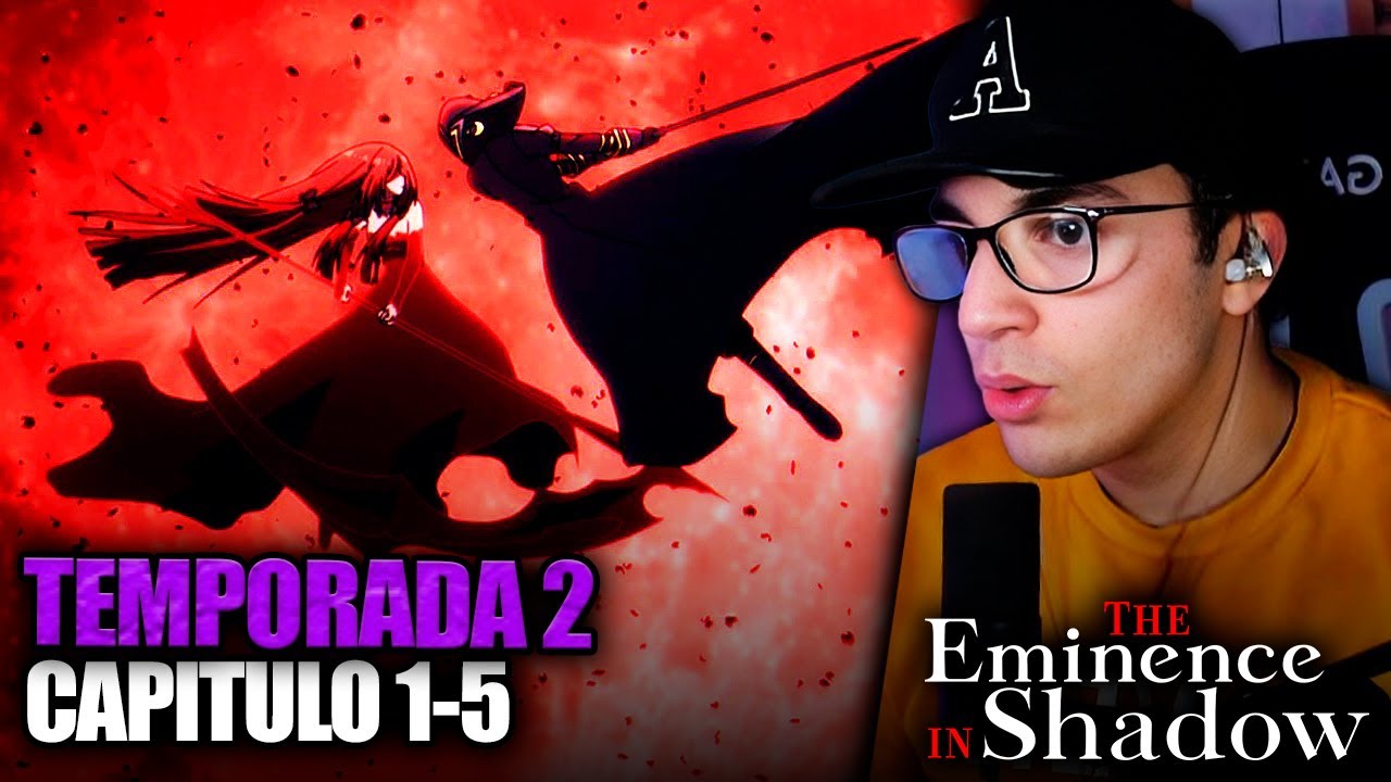 SHADOW VS ELIZABETH | THE EMINENCE IN SHADOW T2 CAPITULO 1-5 | REACCION ...