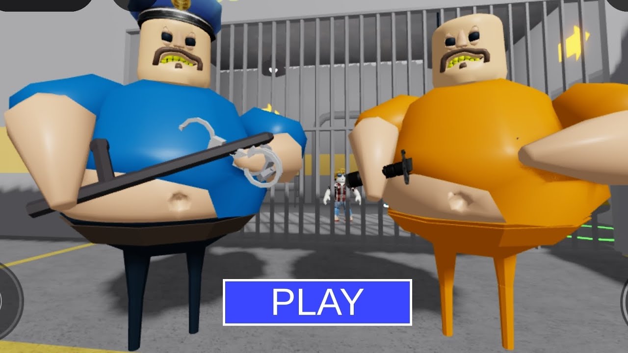 #roblox:Police vs criminal barry's prison run!obby - YouTube