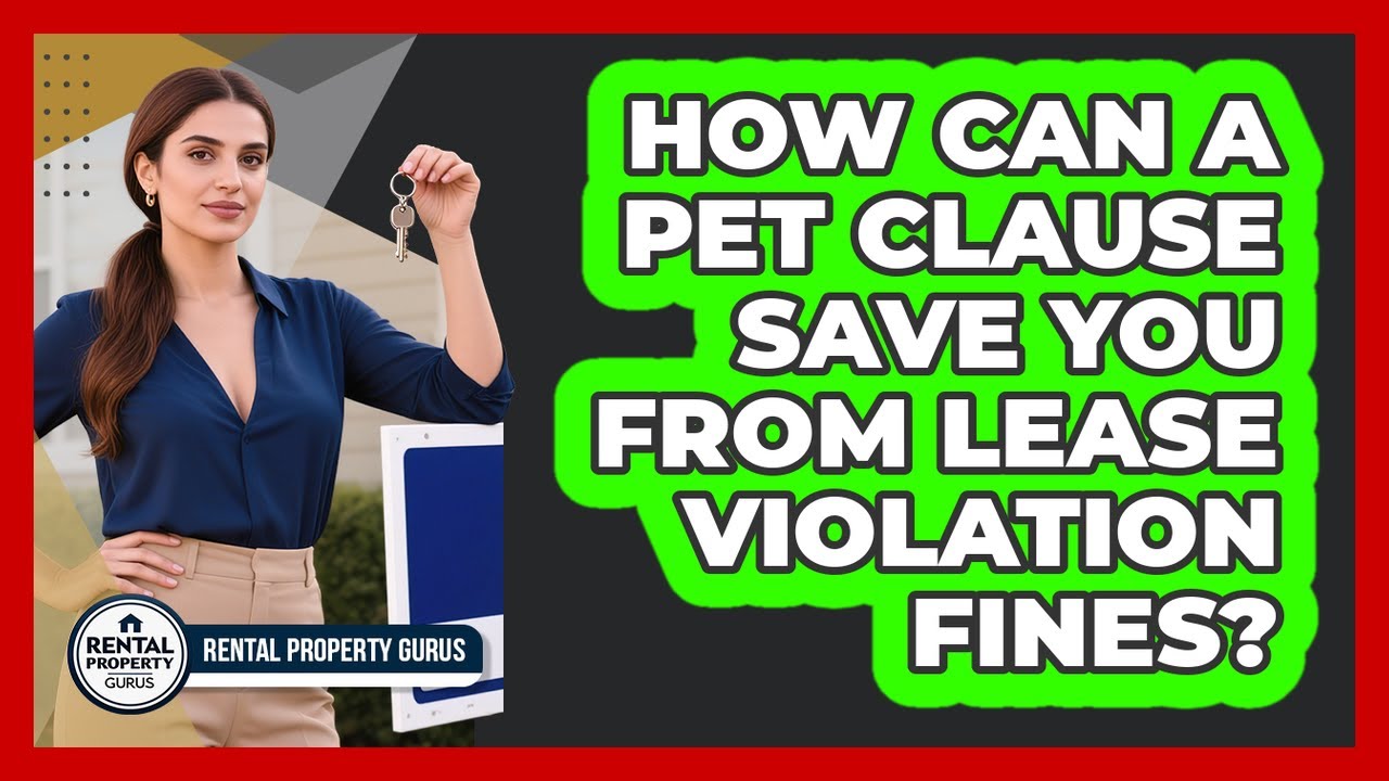 How Can A Pet Clause Save You From Lease Violation Fines? - Rental ...