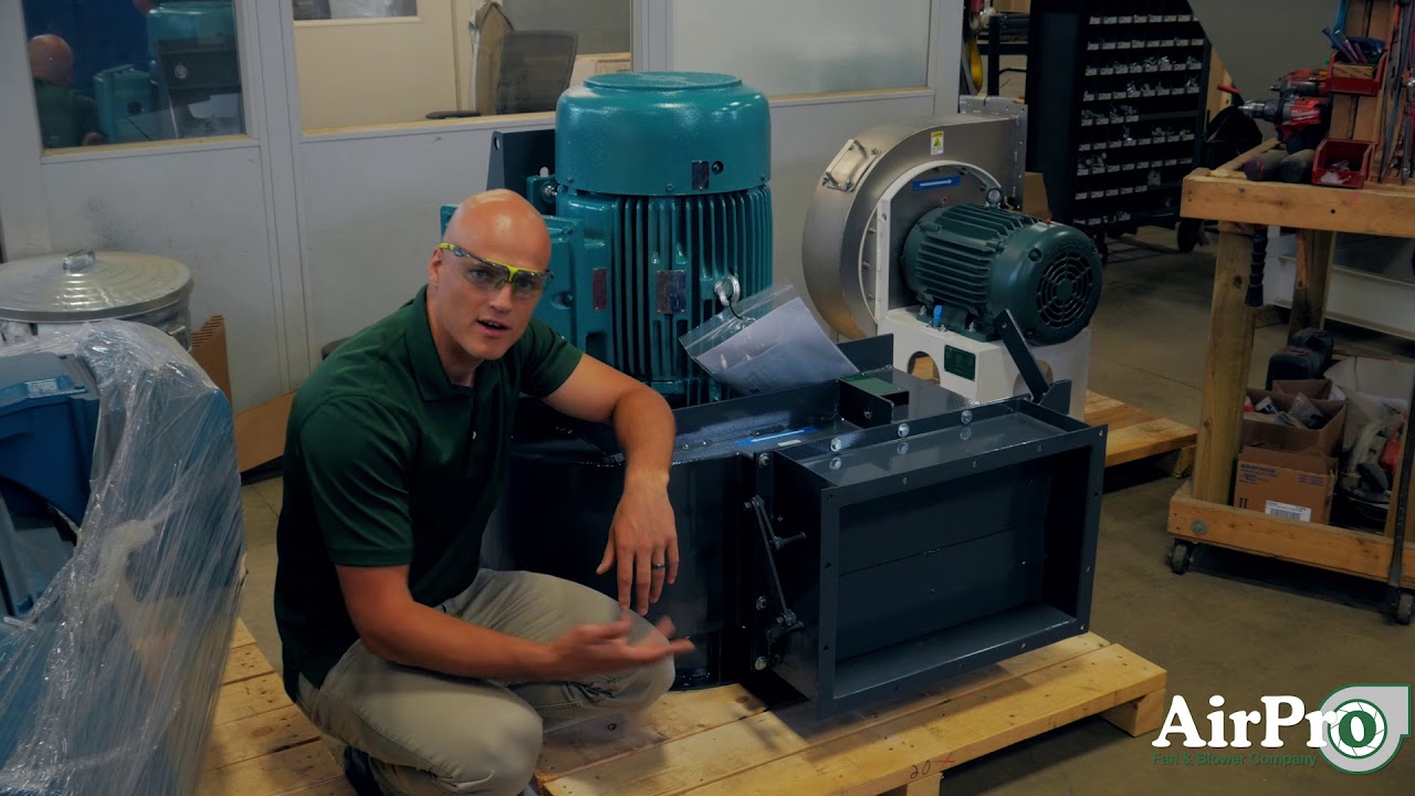 Arrangement 4V Top Mount Fans - YouTube