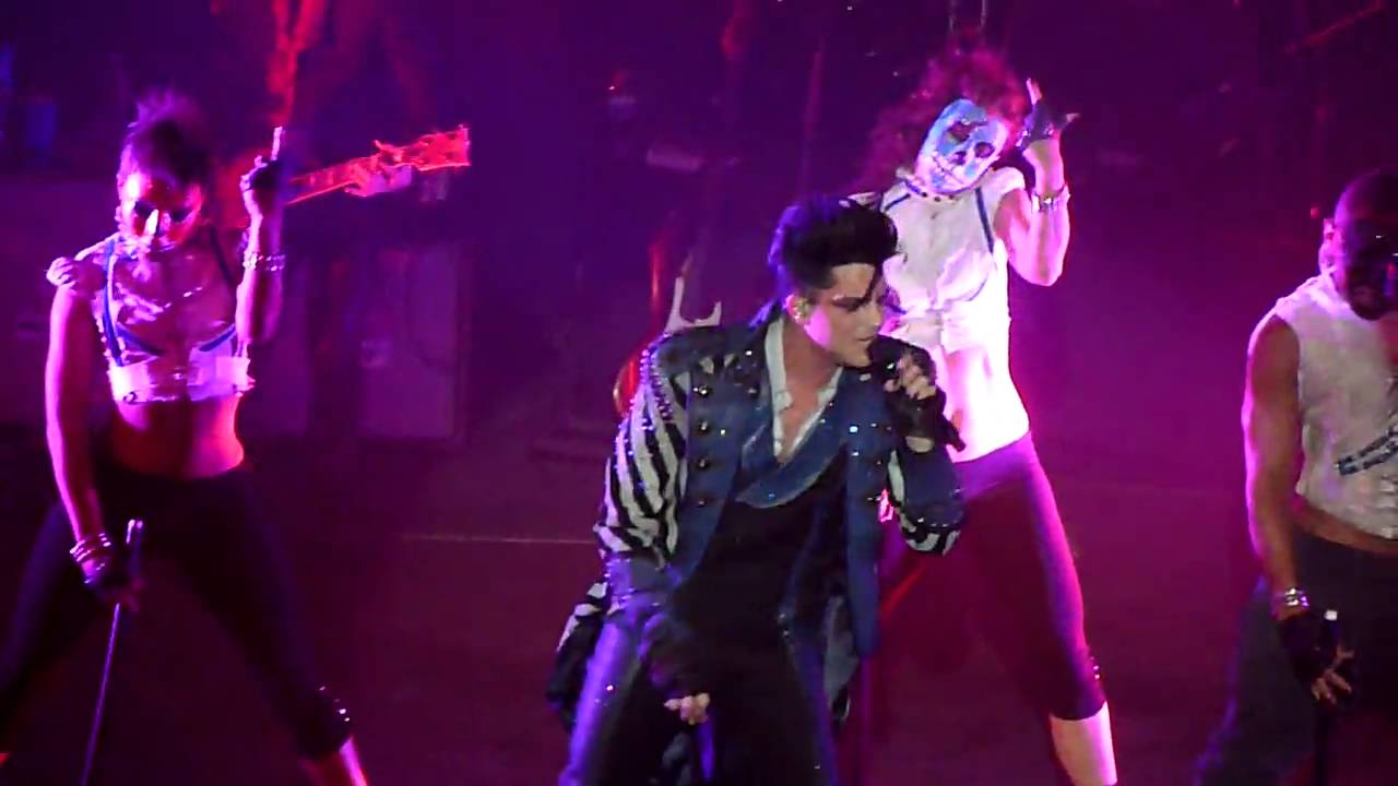 Adam Lambert Strut Wilkes Barre 06/04/10 - YouTube