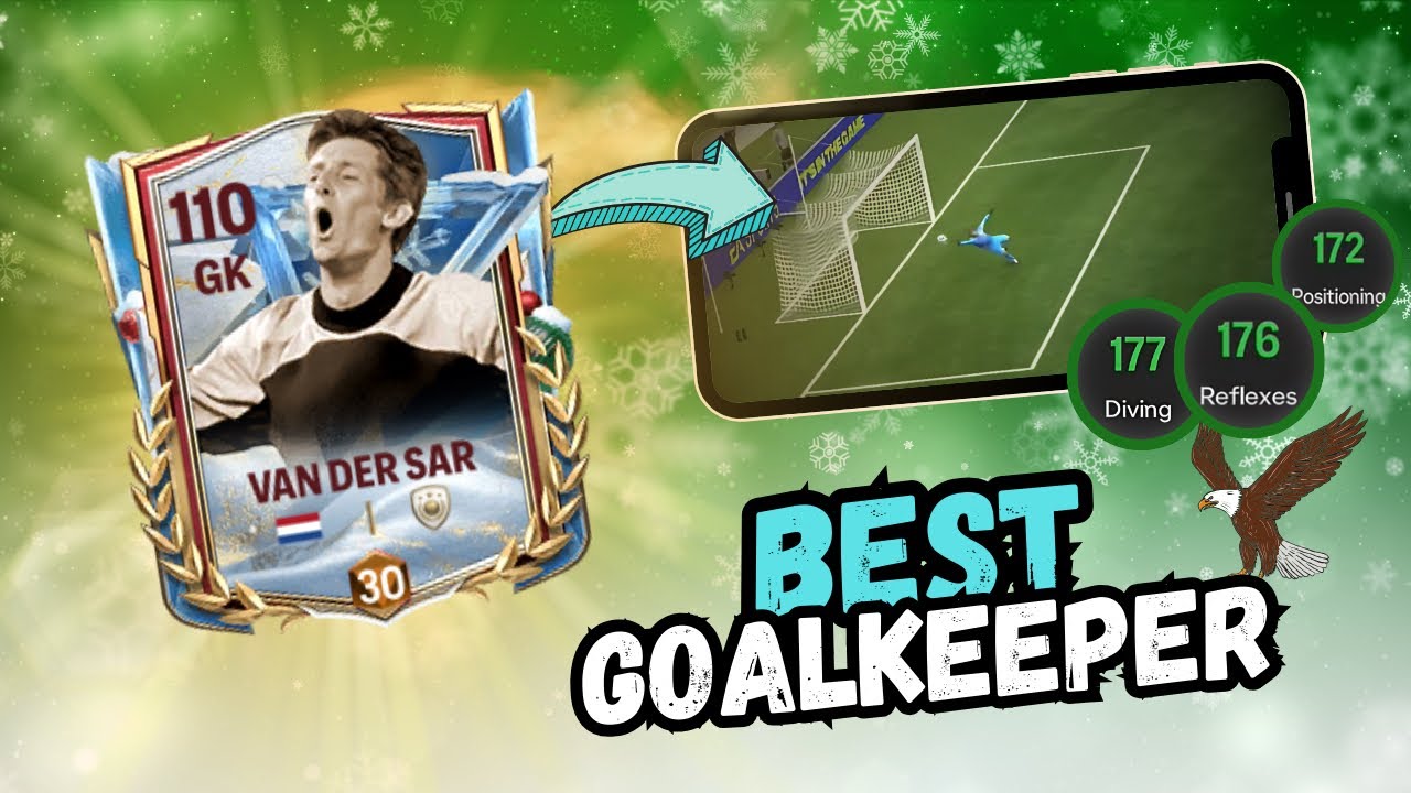 105 OVR VAN DER SAR FC MOBILE REVIEW | VAN DER SAR FC MOBILE | 105 VAN ...