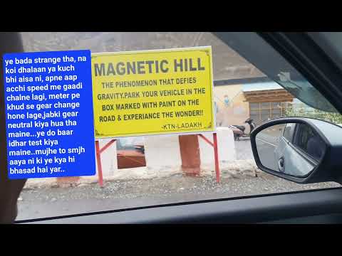 Magnetic Hill at Leh Ladakh #lehladakh #mountains #magic #strange #trending #ytshorts #ytviral #love