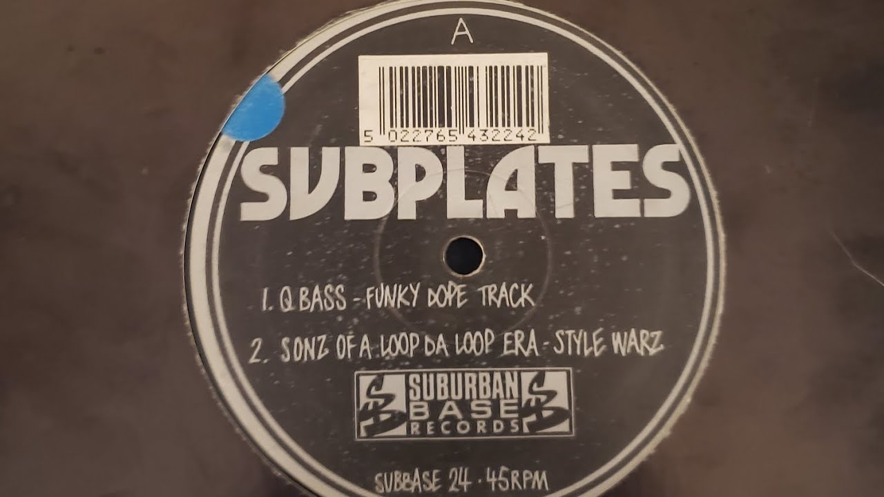 Q BASS-FUNKY DOPE TRACK-SUBPLATES VOL 1-1993 - YouTube