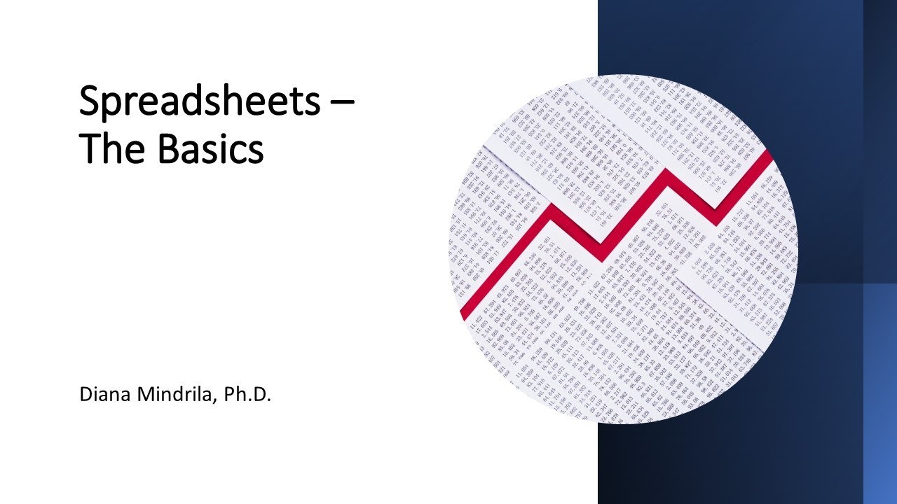 Spreadsheets The Basics - YouTube