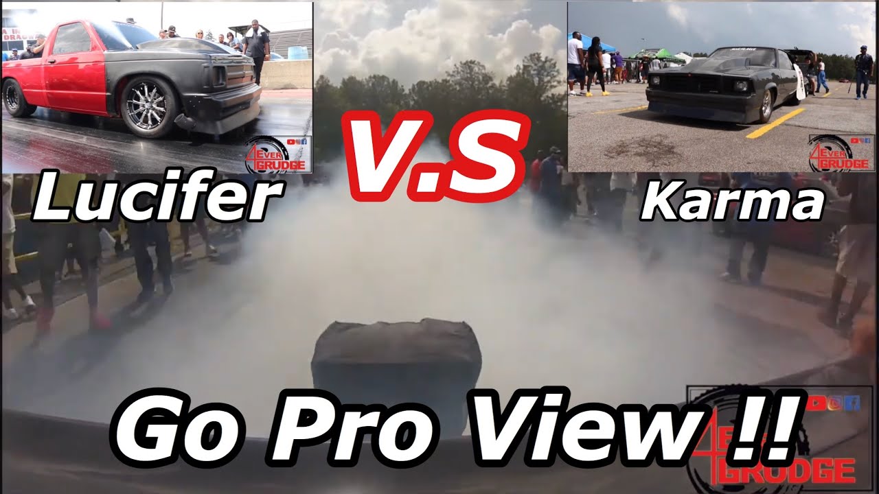 Grudge Race ! Lucifer S10 Truck V.S Karma G-Body Malibu ! - YouTube