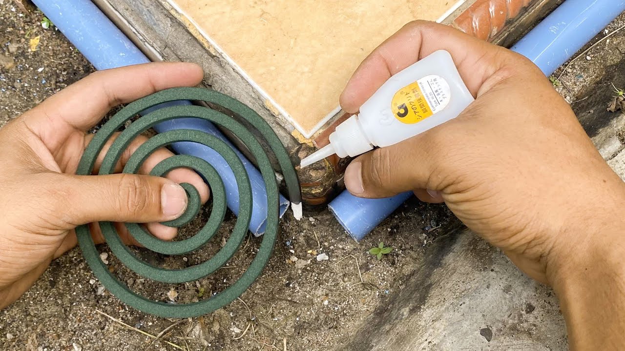 The Other Side of Mosquito Repellent! How to Connect Pipes Without ...