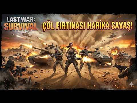 HARİKA BİR ÇÖL FIRTINASI SAVAŞI! | Lei 7 - Last War