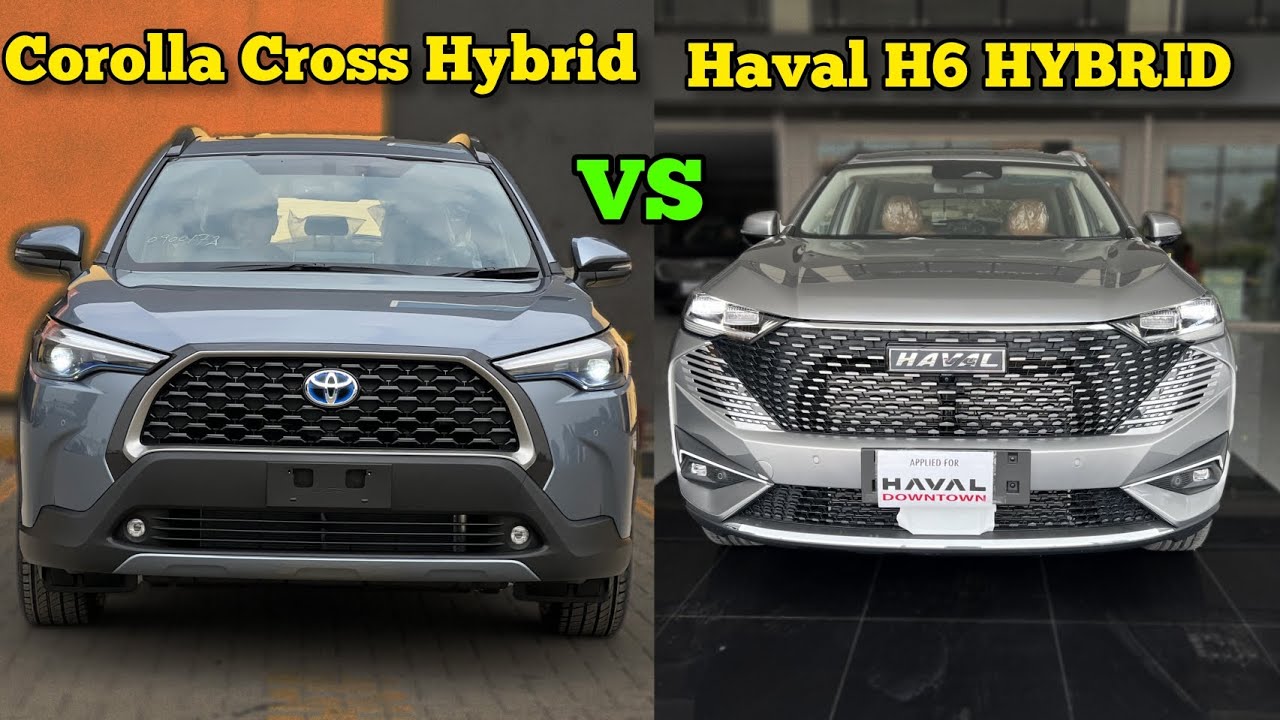 Toyota Corolla cross Hybrid VS Haval H6 Hybrid HEV | Comparison | which ...