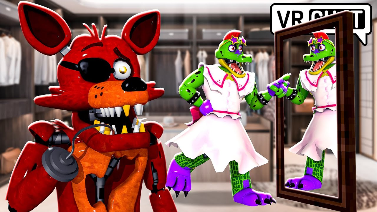 Monty Gator and Foxy go SHOPPING in VRCHAT - YouTube