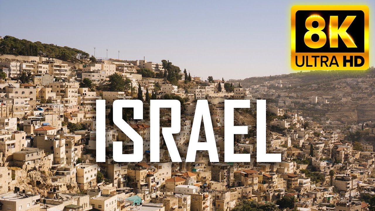 🇮🇱ISRAEL IN 8K UHD (60FPS) -Relaxing Music, Dream Music, Ambient Music ...
