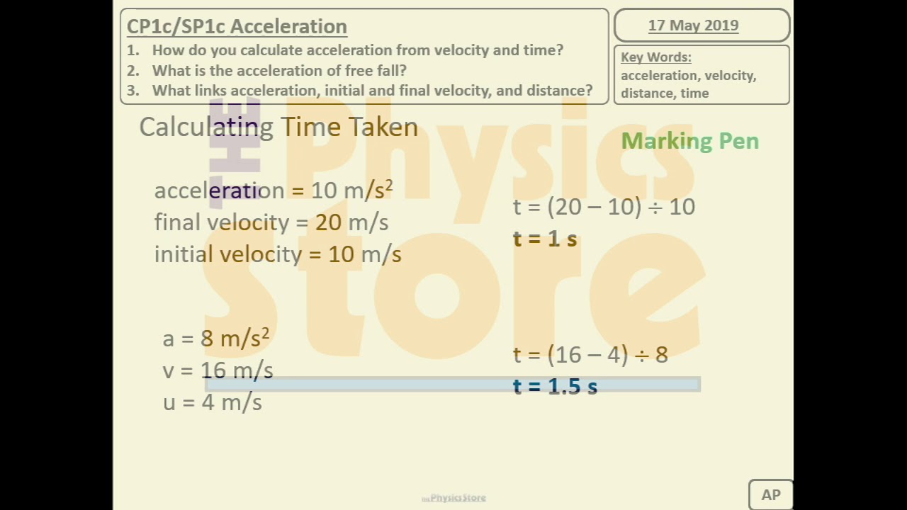 CP1c/SP1c Acceleration - YouTube