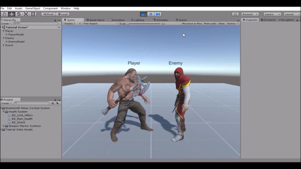 BladeSmith Melee Combat System - Basics Tutorial [UNITY] - YouTube