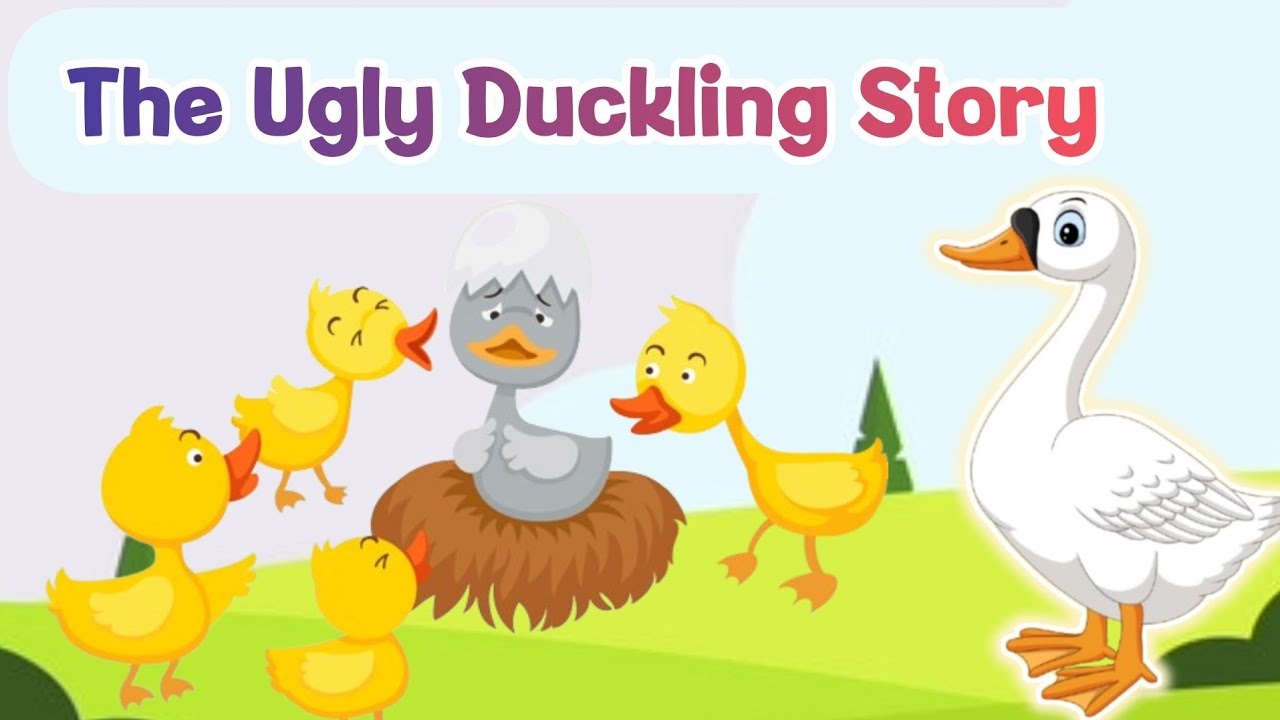 The ugly duckling story in english 🦆😍 | duck story in english 🦆 | short ...