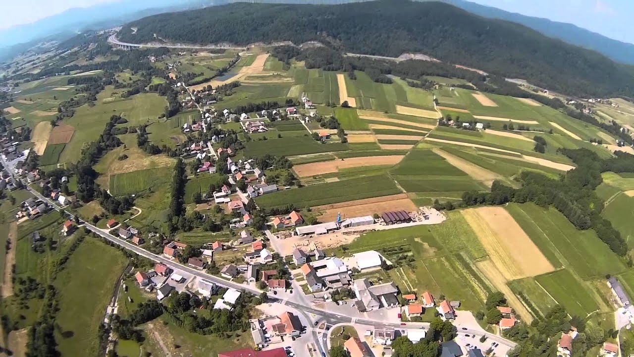 Josipdol aerial footage - YouTube